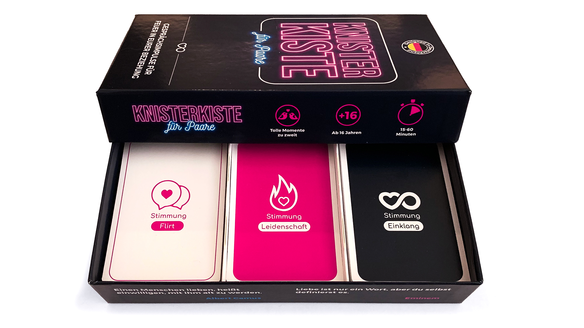 Knisterkiste: Das Kennenlernspiel für Paare im Test ️